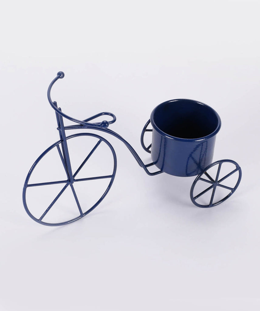 Small Cycle Planter Blue– Exotic Flora