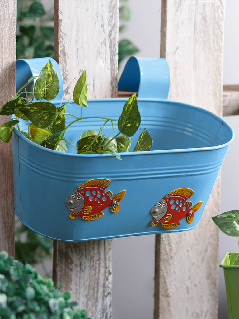 Fish Tub Blue– Exotic Flora