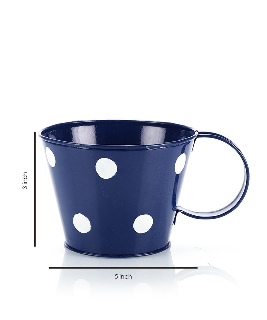 Polka Cup Small Blue – Exotic Flora